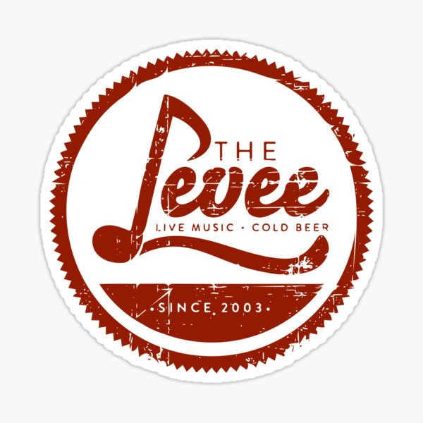 "The Levee Bar" Sticker for Sale by btreat | Redbubble