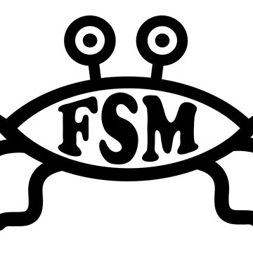 "FSM Emblem" Sticker for Sale by Pastafarians | Redbubble