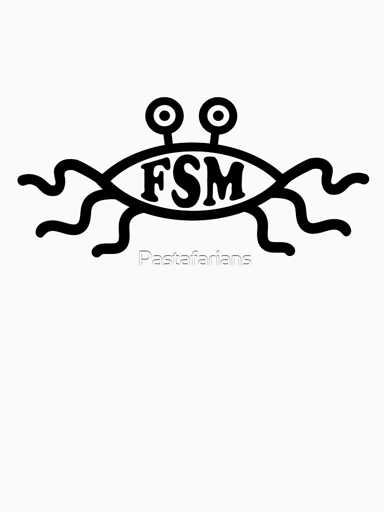 "FSM Emblem" T-shirt for Sale by Pastafarians | Redbubble | pastafarian ...