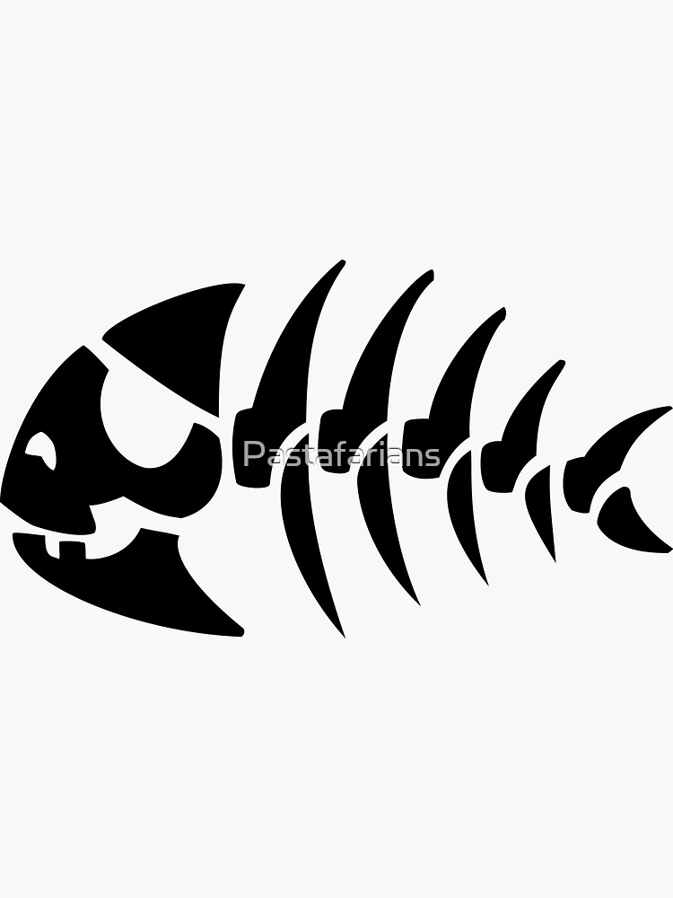 "Pirate Fish" Sticker for Sale by Pastafarians | Redbubble