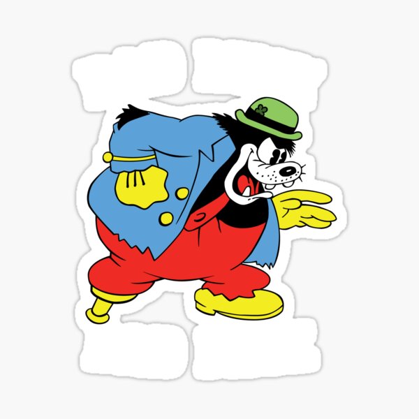 "Bad Pete Bad Luck" Sticker by FatherShaeffer | Redbubble