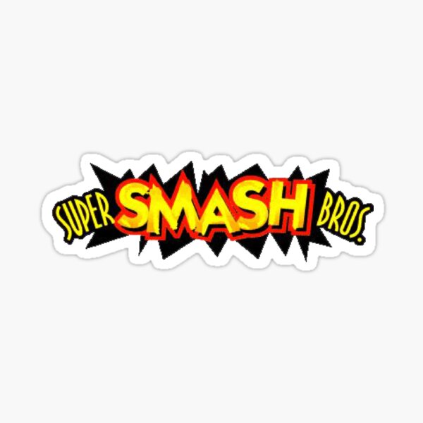 Super Smash Bros Stickers | Redbubble