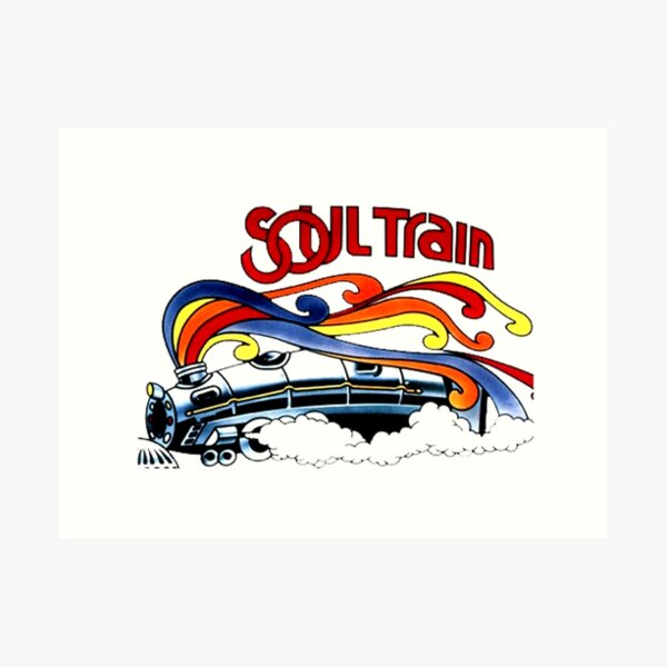 "soul train music" Art Print by Cicaane | Redbubble