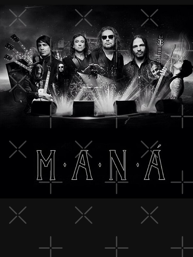"Mana Band Music" T-shirt for Sale by olivernan42 | Redbubble | mana ...