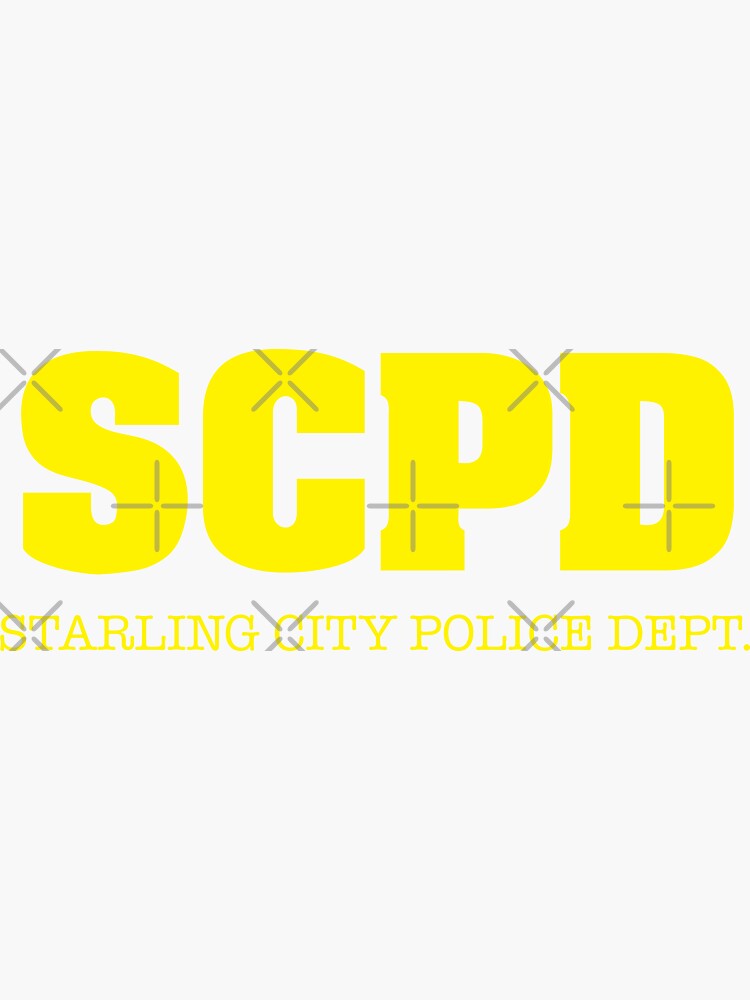 "SCPD – Starling City Police Department, Arrow" Sticker for Sale by ...