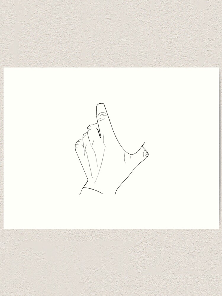 "choking hand" Art Print for Sale by ritheghostboy | Redbubble