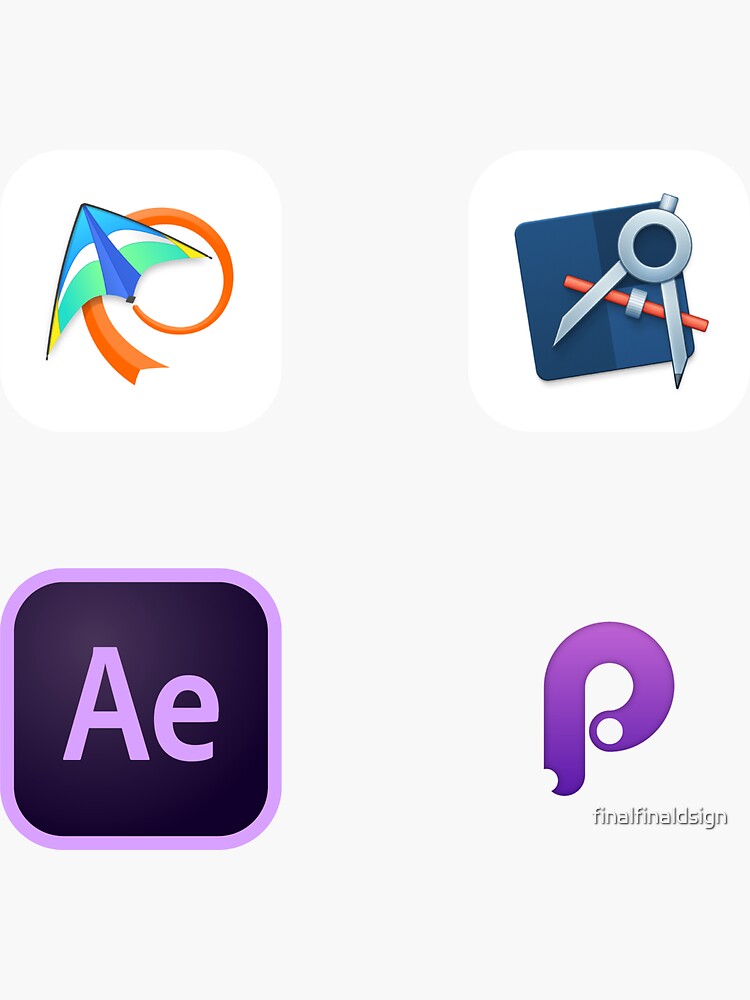 "Motion Design Sticker Pack" Sticker by finalfinaldsign | Redbubble