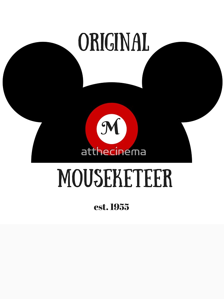 "Original Mouseketeer" T-shirt for Sale by atthecinema | Redbubble ...