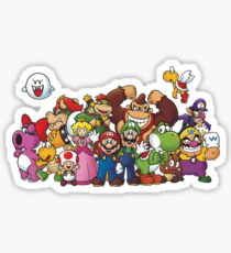 Mario Party Stickers | Redbubble