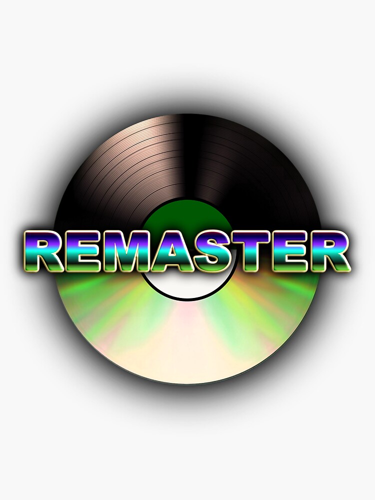 "Remaster" Sticker for Sale by kashamo | Redbubble
