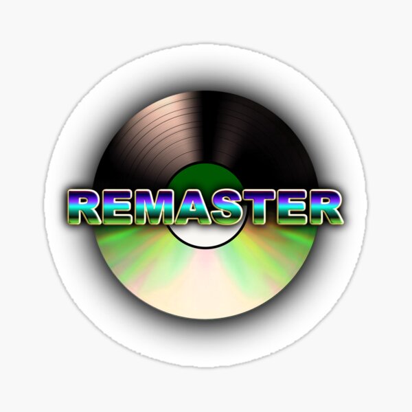 "Remaster" Sticker for Sale by kashamo | Redbubble