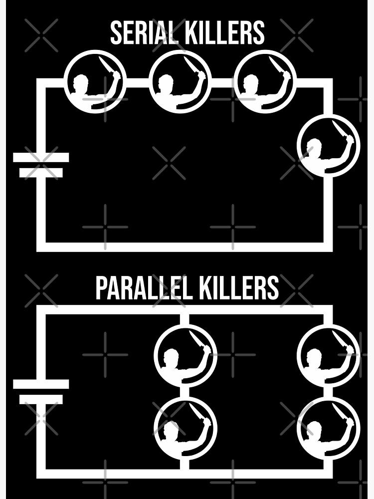 Serial Killers VS Parallel Killers #2 Premium Matte Vertical Poster ...