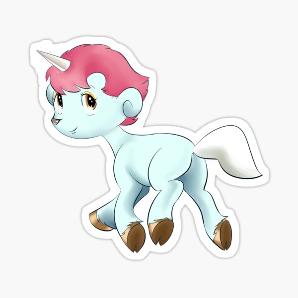 "Unico" Sticker by AbbyStabby | Redbubble