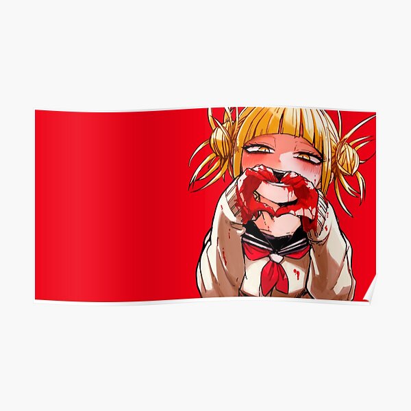 "My Hero Academia Toga Himiko Hand Heart Yandere" Poster by djaneski ...