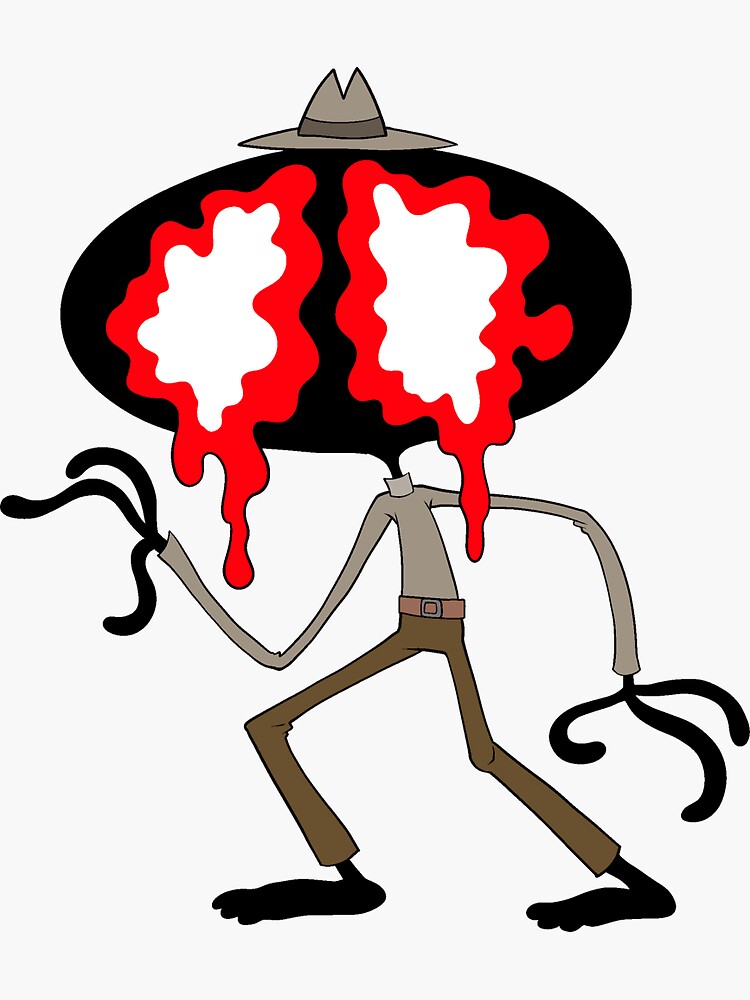 "Creeping Tom" Sticker for Sale by bogleech | Redbubble