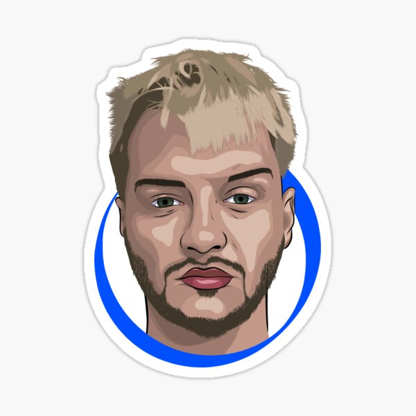 "Jay Swingler TGF" Sticker for Sale by ZakMorrisDesign | Redbubble