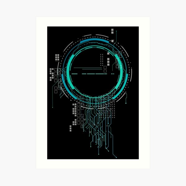 Cpu Board Spaceship Base Nerd Programmer Coder Hacker Simulation Cpu
