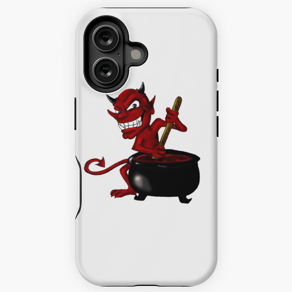 "Devil stirring a pot" Sticker for Sale by Pam069 | Redbubble