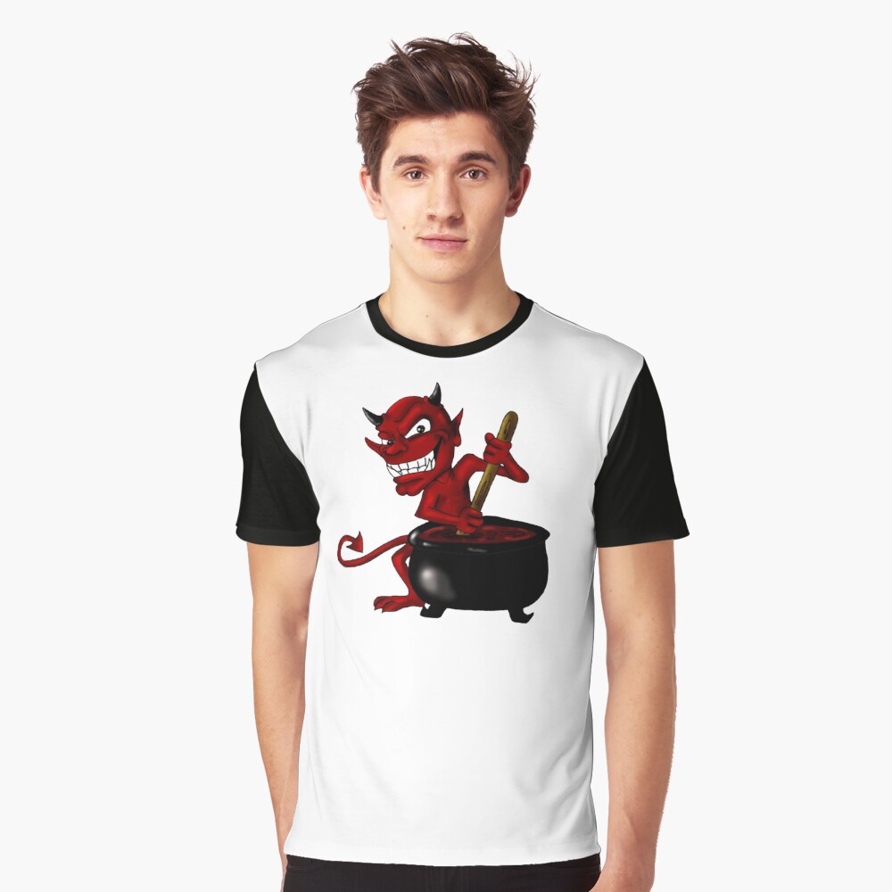 "Devil stirring a pot" Sticker for Sale by Pam069 | Redbubble
