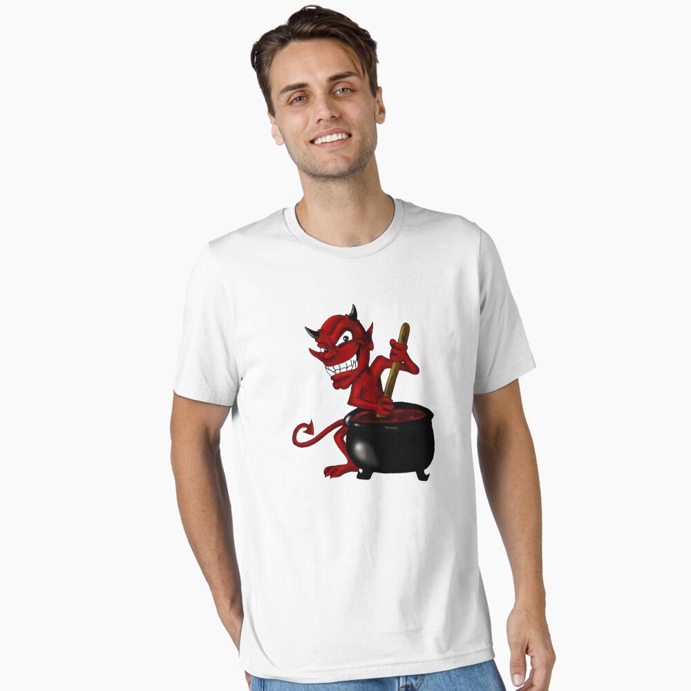 "Devil stirring a pot" Sticker for Sale by Pam069 | Redbubble