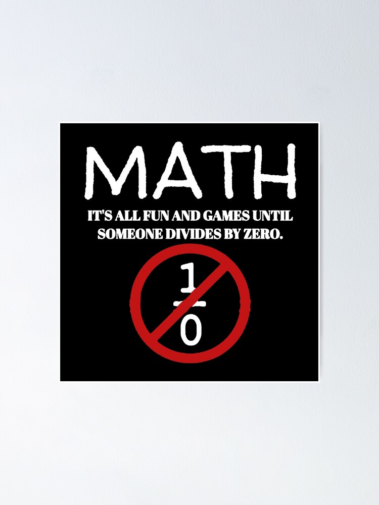 "Angry Mathematics" Poster by FantasySkyArt | Redbubble