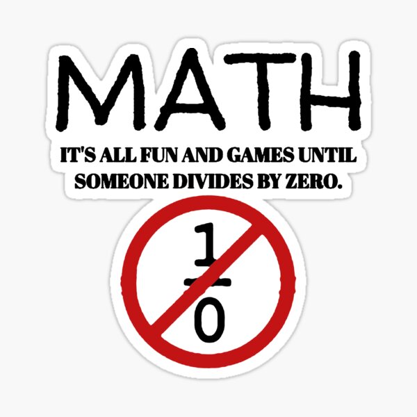 "Angry Mathematics" Sticker for Sale by FantasySkyArt | Redbubble