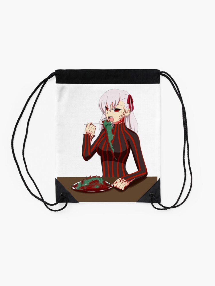 "Dark Sakura Matou - Crest worms " Drawstring Bag for Sale by ...