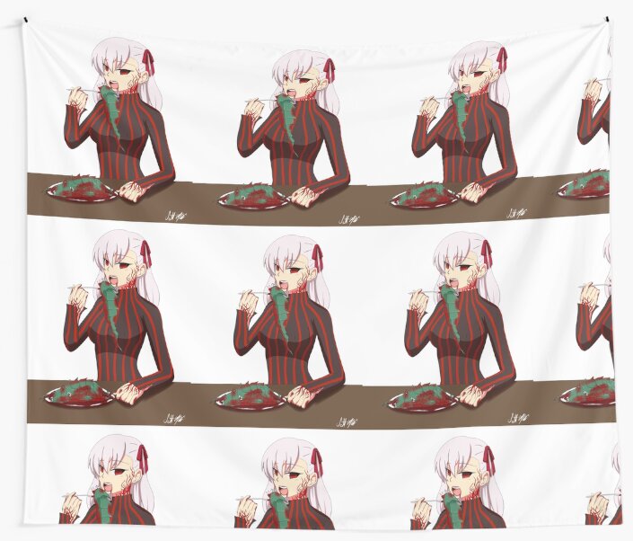 "Dark Sakura Matou - Crest worms " Tapestry by FateZeroth | Redbubble