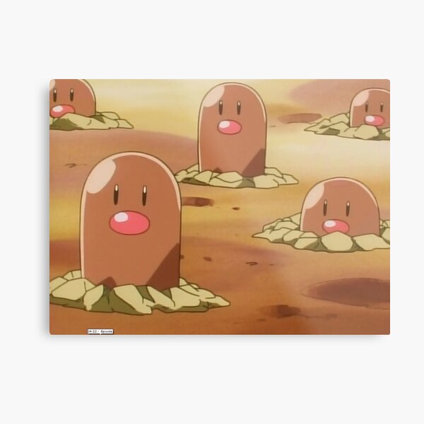 Diglett Metal Prints | Redbubble