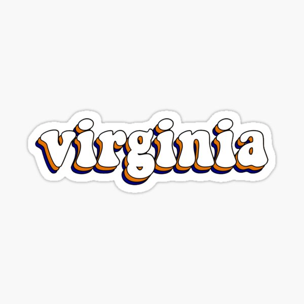 Virginia Stickers | Redbubble