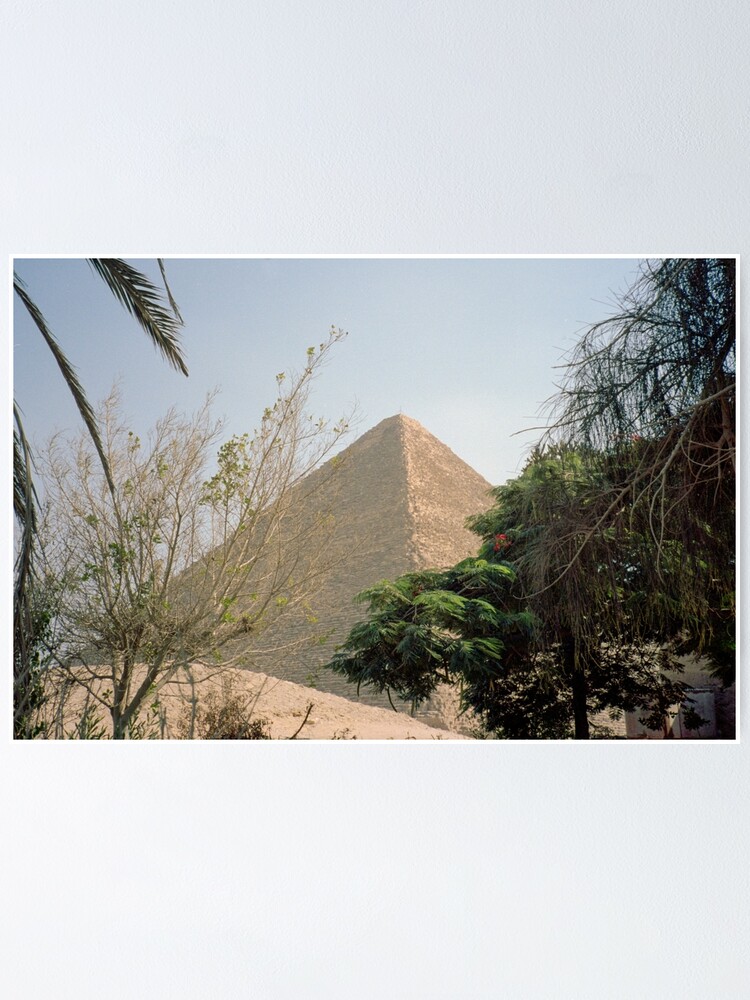 "The Great Pyramid of Giza" Poster for Sale by NegativeSlide | Redbubble