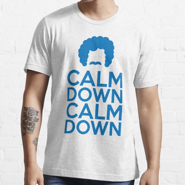 "Liverpool - Calm Down Scousers - Blue" T-shirt for Sale by ...