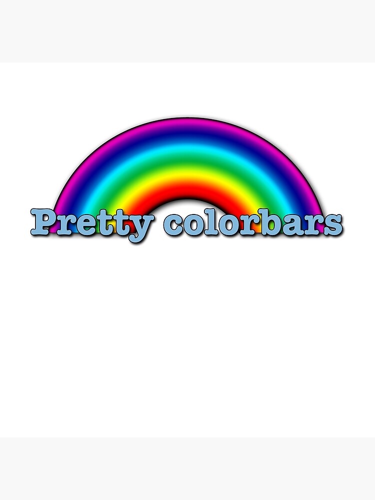 Póster «Barras de colores bonitas - estilo de logotipo de arco iris ...