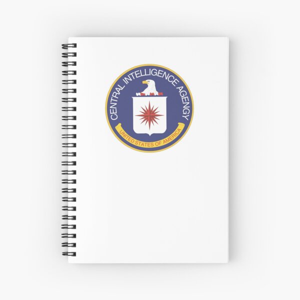 Cia Spiral Notebooks | Redbubble