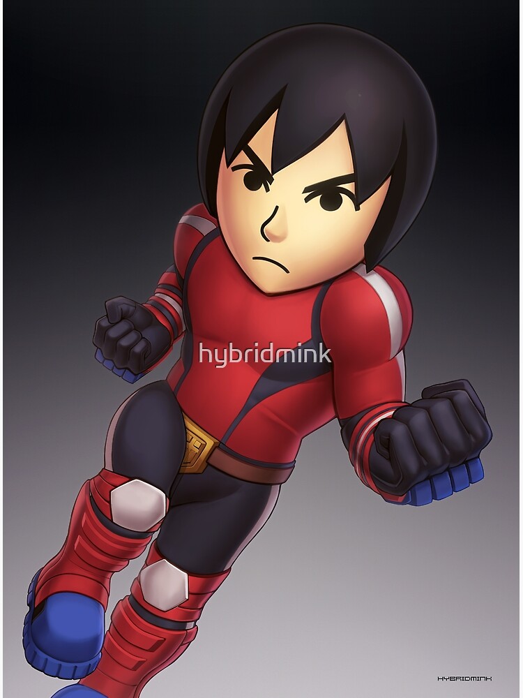 "Mii Brawler (Ultimate)" Poster by hybridmink | Redbubble