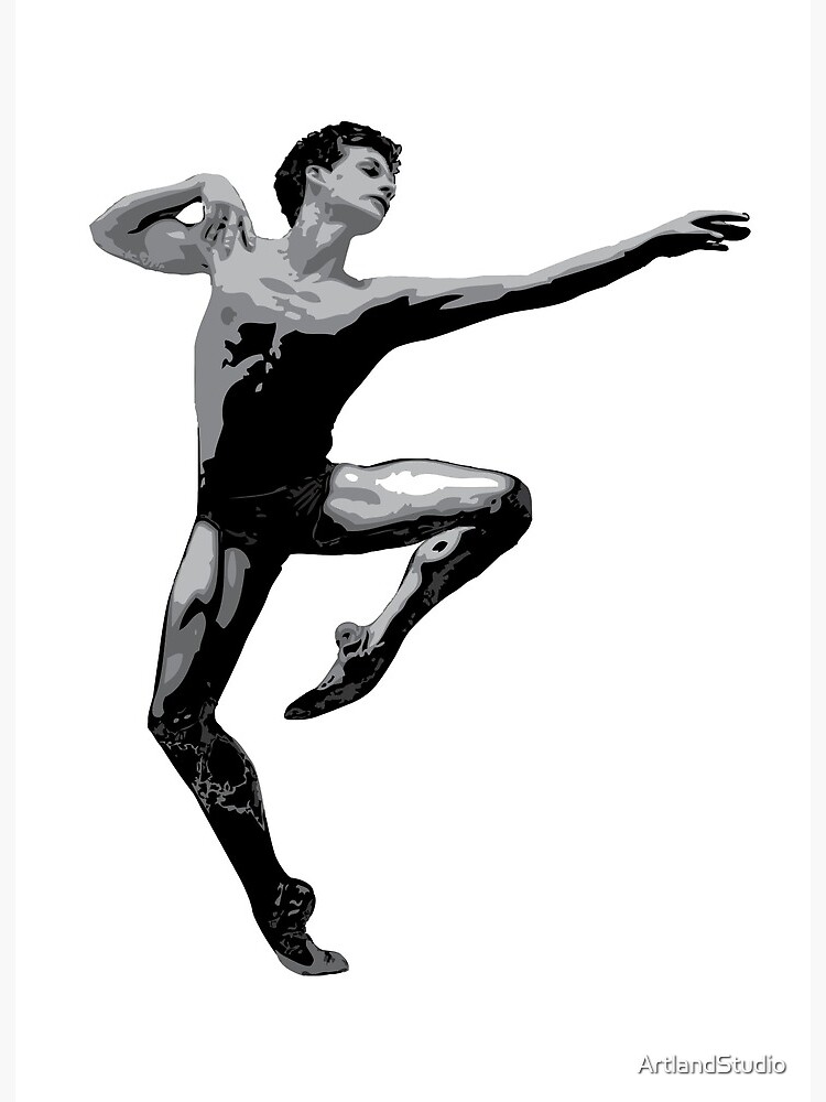 Drawing Of A Male Ballerina