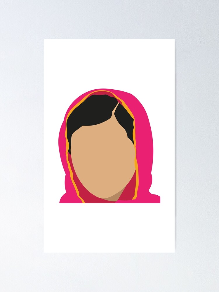 "malala sticker" Poster for Sale by amalialc | Redbubble