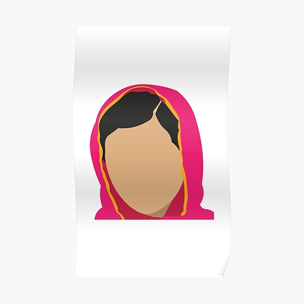 "malala sticker" Poster for Sale by amalialc | Redbubble