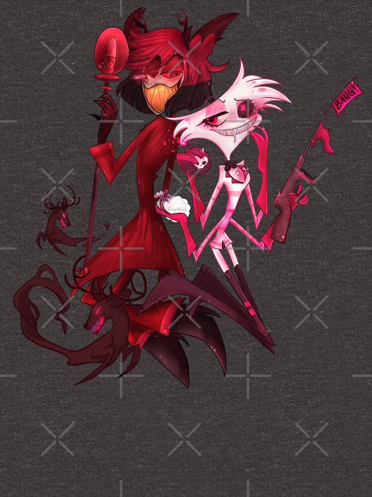 "Alastor and Angel (Transparent Version)" Essential T-Shirt for Sale by ...