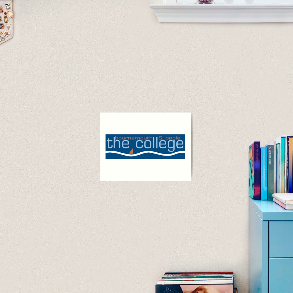 "Bournemouth & Poole College Logo" Art Print by theBPCollege | Redbubble