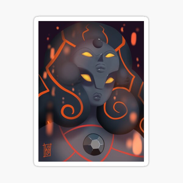 "Obsidian" Sticker for Sale by Kusoazi | Redbubble