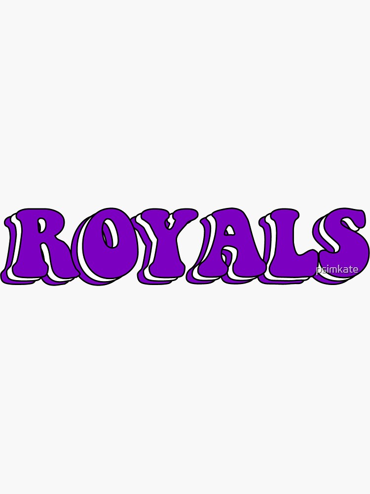 "Scranton University Royals Groovy" Sticker for Sale by psimkate ...