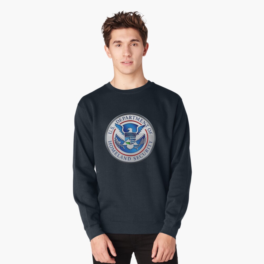 "Department of Homeland Security - DHS Emblem 3D on Blue Velvet ...
