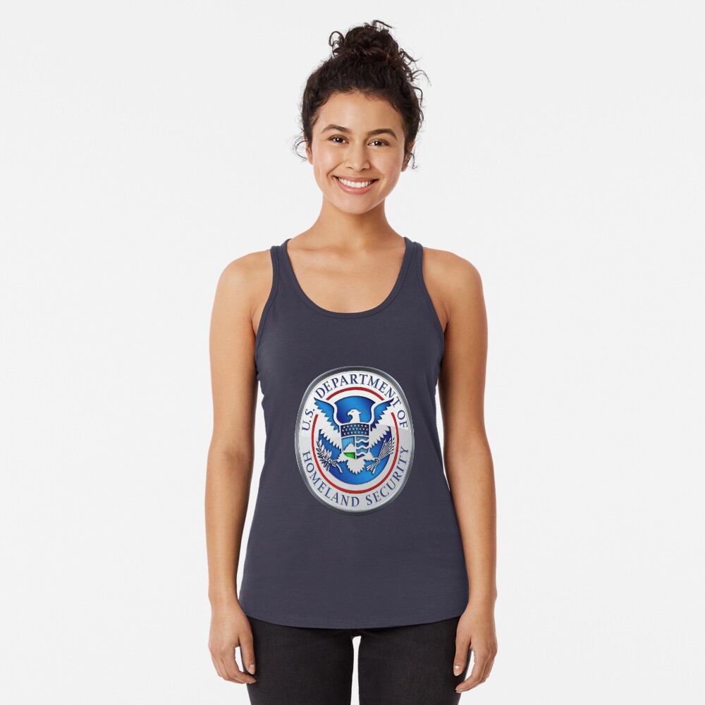 "Department of Homeland Security - DHS Emblem 3D on Blue Velvet ...