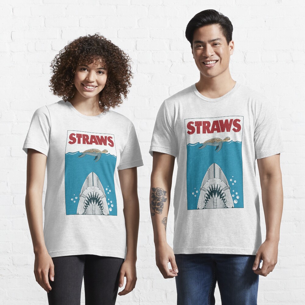 "Straws" T-shirt for Sale by hqtrends | Redbubble | straws t-shirts ...