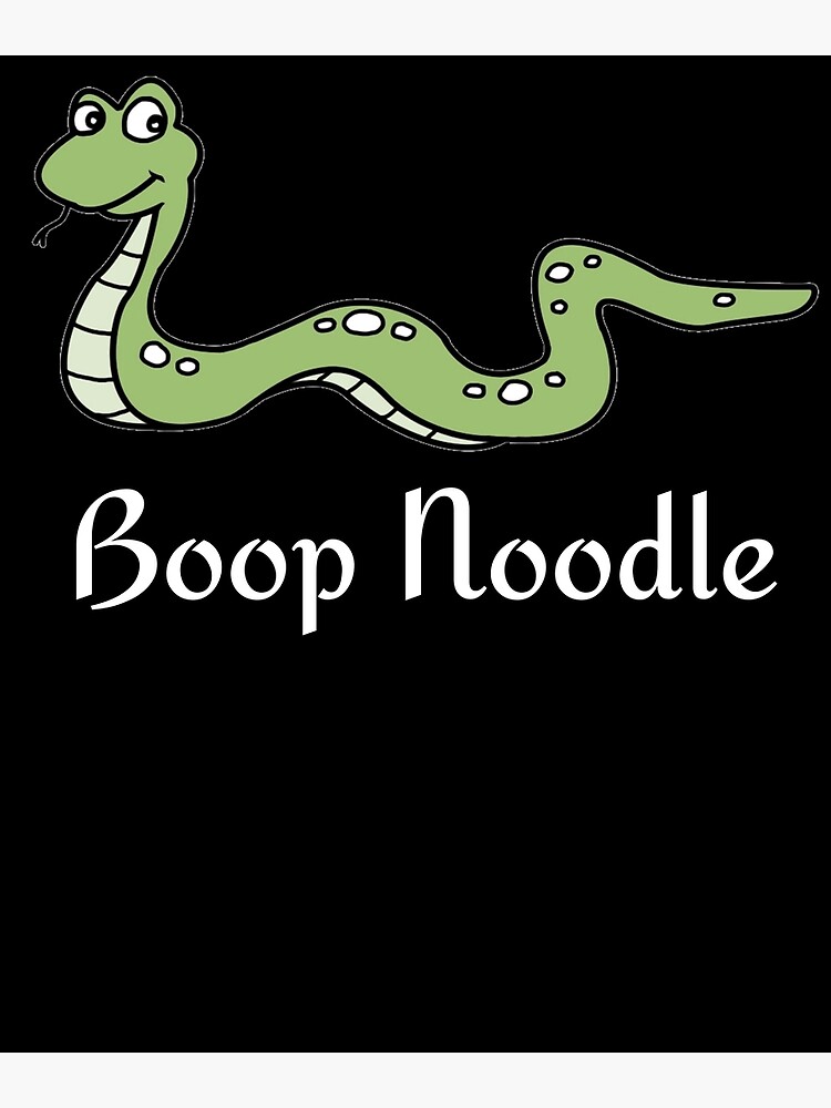 "Funny Snake - Boop Noodle - Snake Lover Gift - Snake Owner Gift - Cute ...