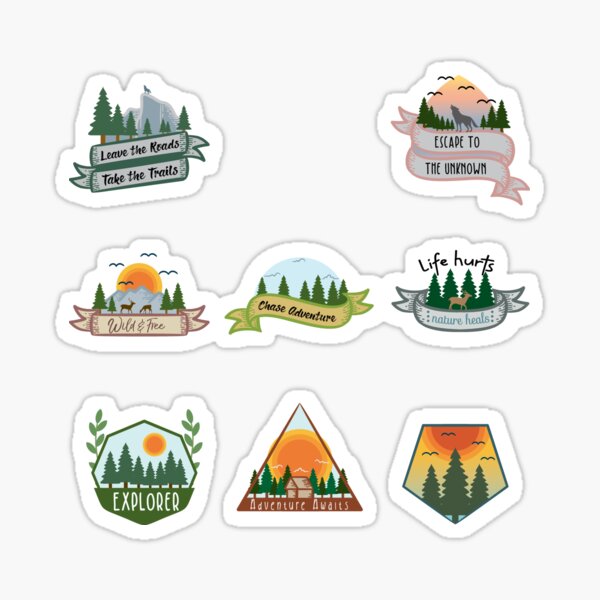 "Nature Stickers" Sticker by tylerolivia | Redbubble