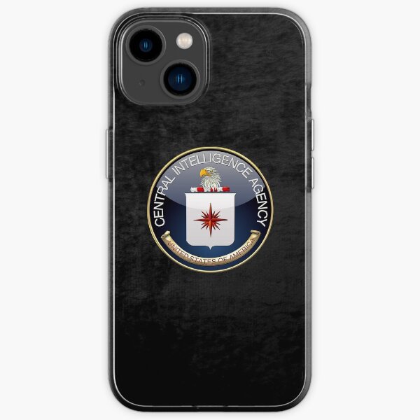 "Central Intelligence Agency - CIA Emblem 3D on Black Velvet" iPhone ...