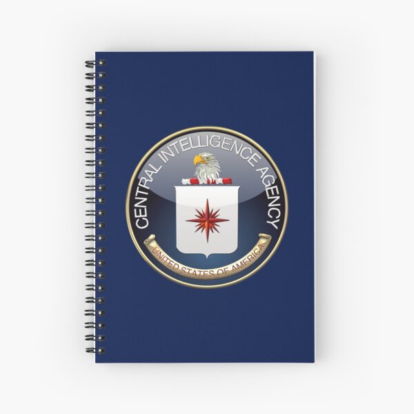 "Central Intelligence Agency - CIA Emblem 3D on Blue Velvet" Journal ...