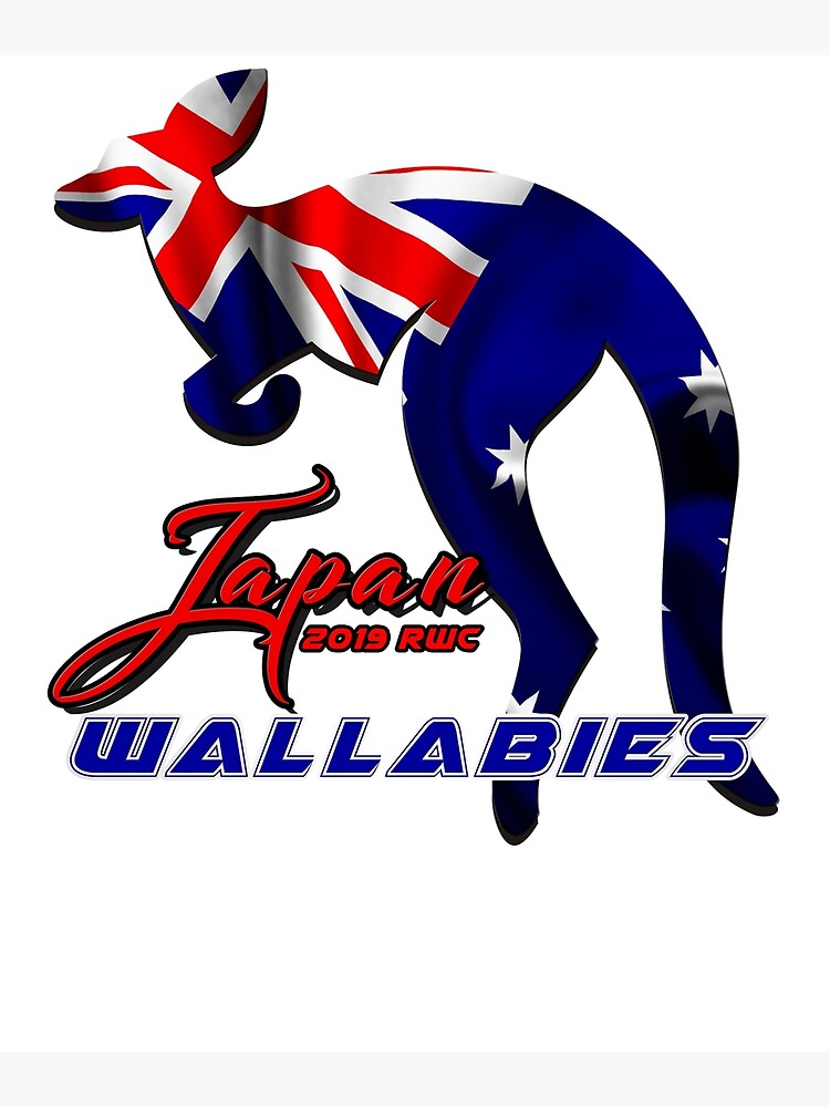 "Rugby World Cup 2019 Wallaby T Shirts and Merch" Poster by ...